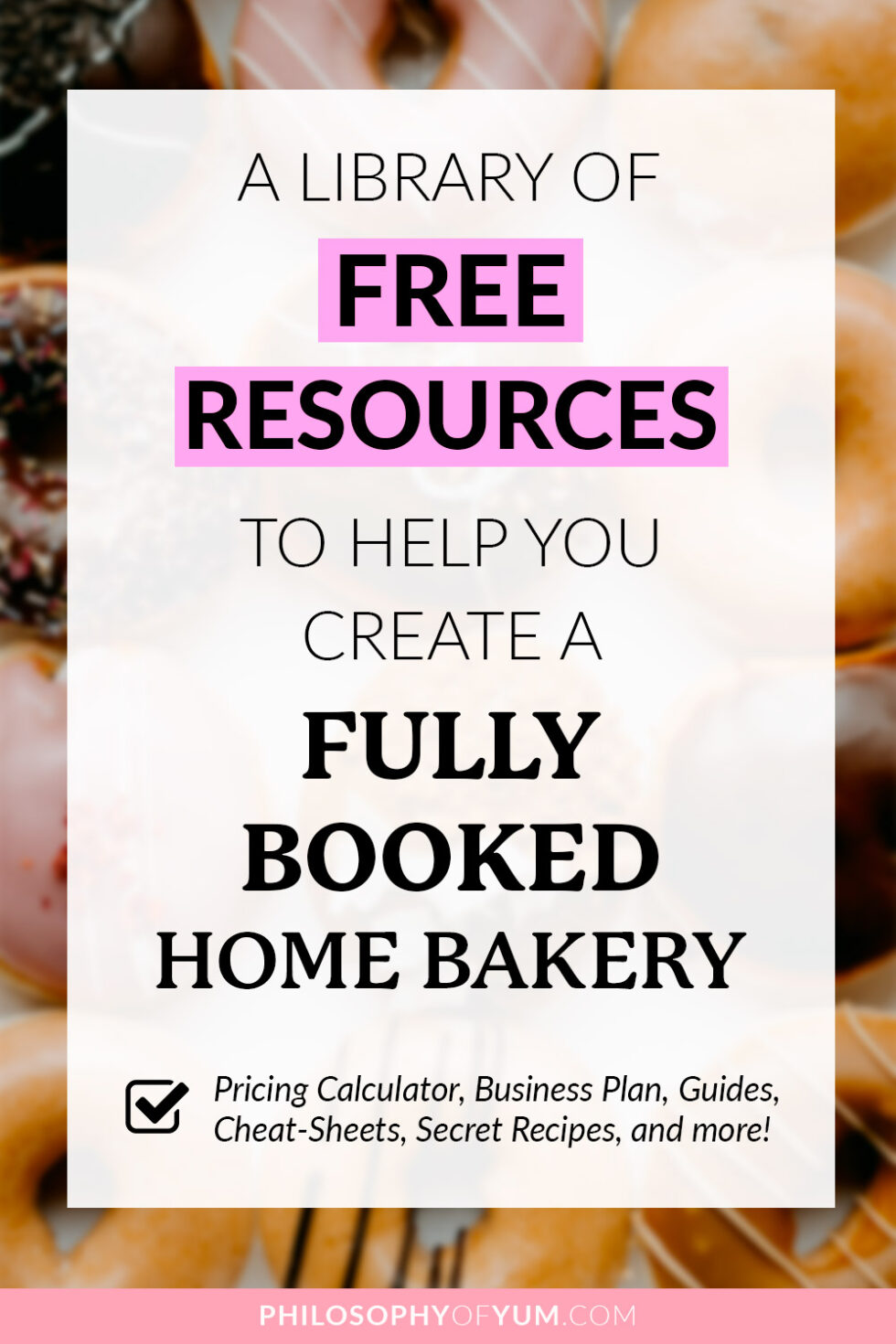 How to Plan your Home Bakery's Weekly Work Schedule - Philosophy Of Yum ...